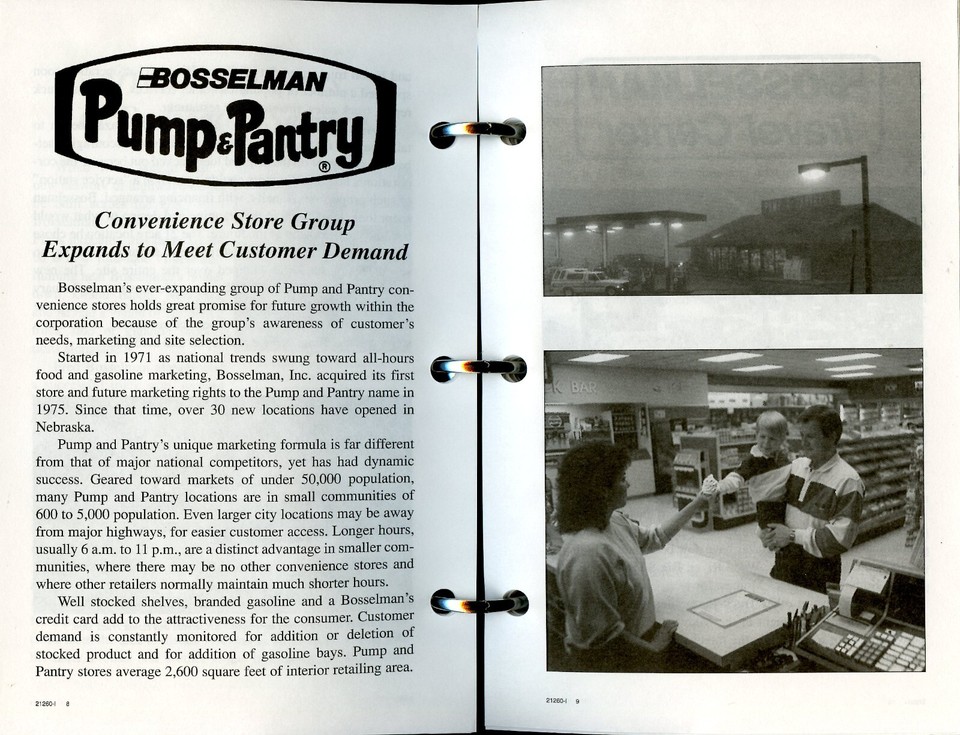 1997 Worms, Nebraska - Bosselman Family & Friends Cookbook - Ex Cond ...