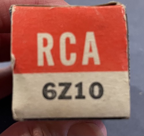 Vintage NOS NIB RCA 6Z10 Electron Tube UNTESTED | eBay