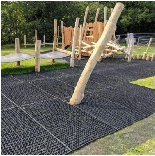 22mm Grass mats gateway field mats playground matting safety rubber Mud ...