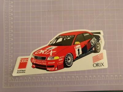 ORIX AUDI Sport Australia Sticker 22cm x 10cm approx As per image ...