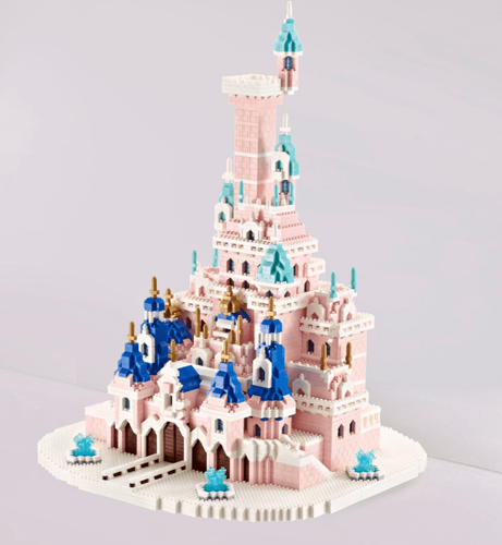 Fantasy Castle 3D DIY Model Building Blocks Micro Diamond Bricks AU ...
