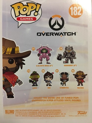 FUNKO Pop Games: Overwatch - McCree Action Figure for sale online | eBay