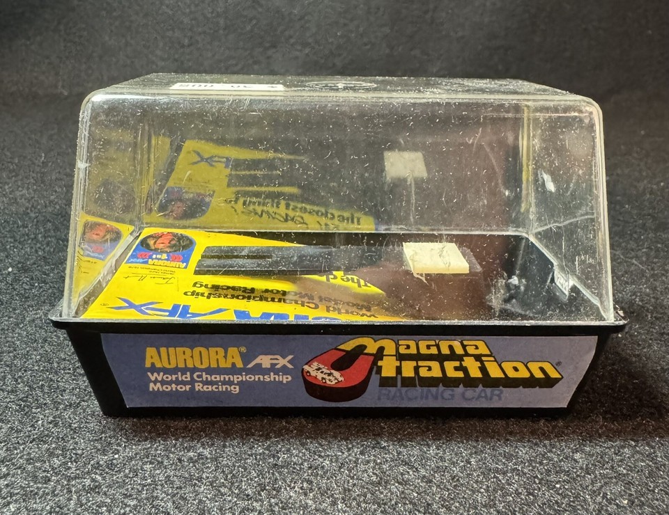 1970's AURORA AFX Magna-Traction clam shell display case box,No 1902 ...