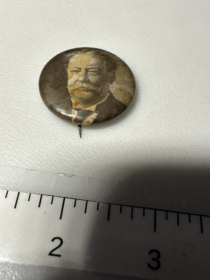 Early 1900s William Taft President US Political Politics Pin Pinback ...