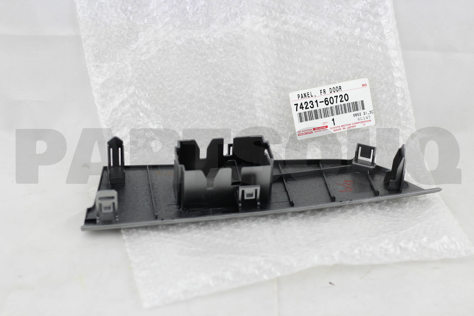 7423160720 Genuine Toyota PANEL, FRONT ARMREST BASE, UPPER RH 74231 ...