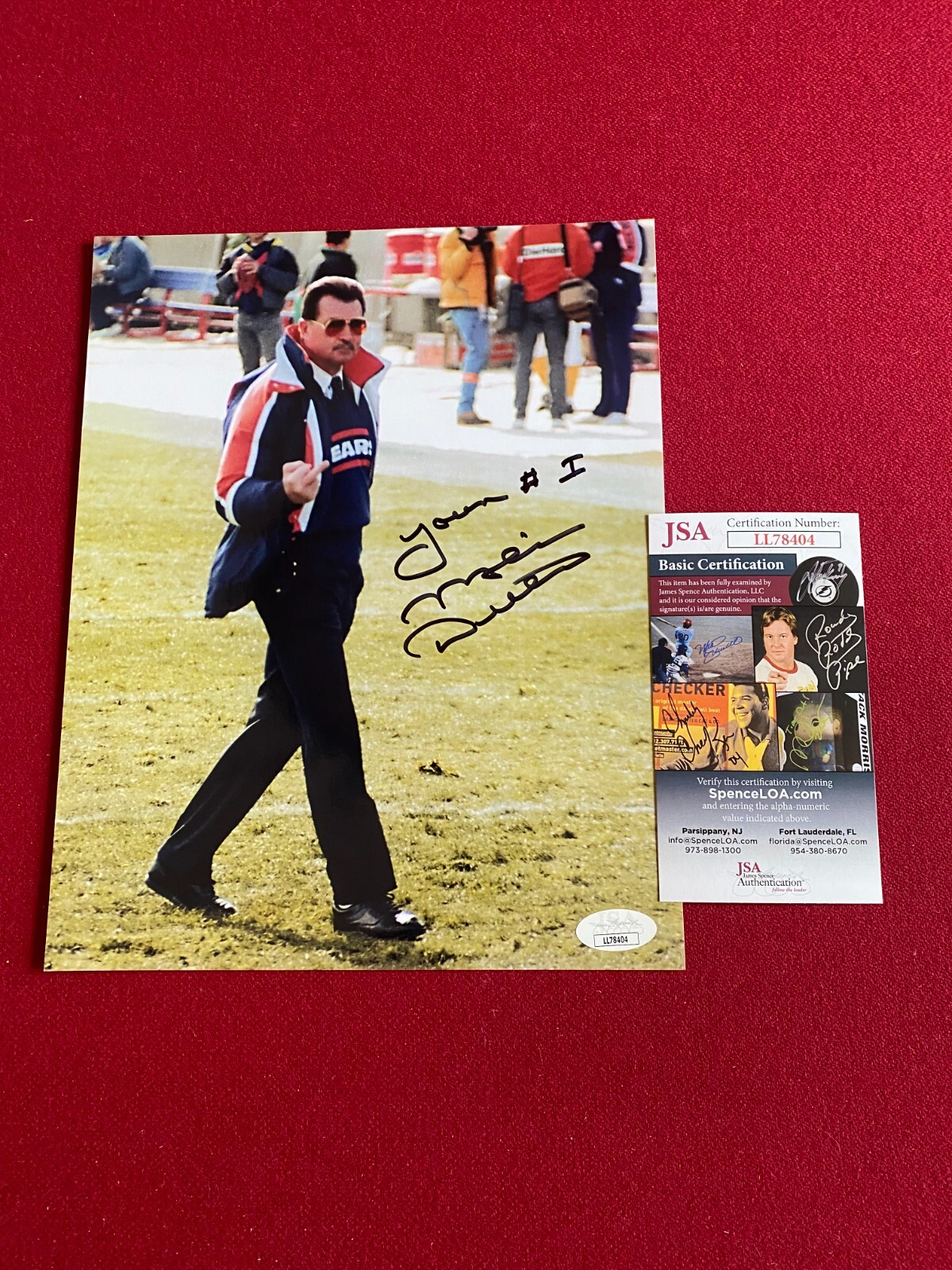 Mike Ditka Autographed Memorabilia | Signed Photo, Jersey, Collectibles ...