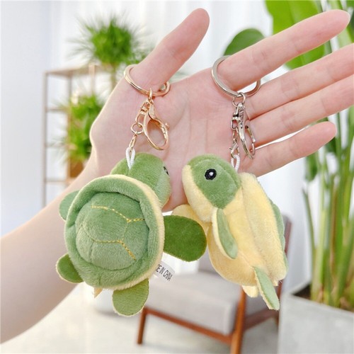 10cm Turtle Doll Keychain Plush Toy Key Ring Children's Doll ...