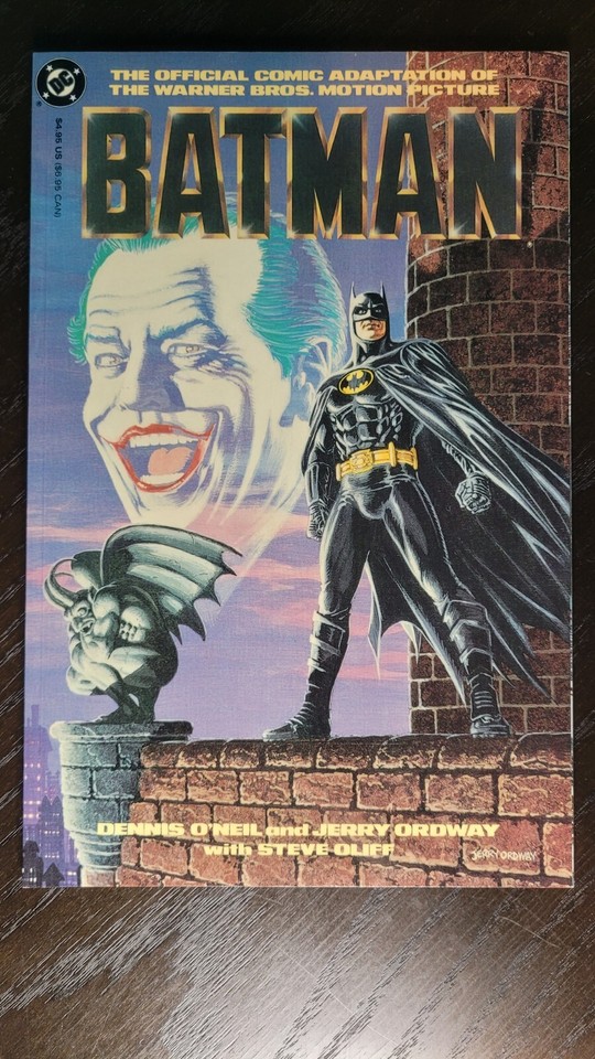 DC Comics Batman Movie Adaptation (1989) Prestige and Direct Editions ...