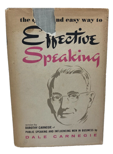 Vintage Dale Carnegie - Quick & Easy Way To Effective Speaking 1983 ...