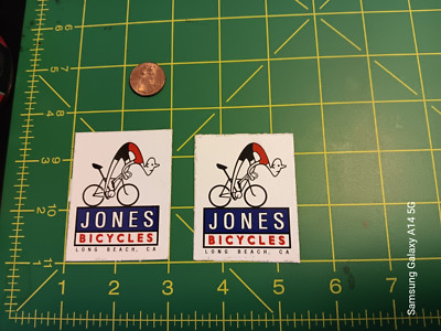 X2 SMALL JONES Sticker Decal RACING ORIGINAL old stock | eBay