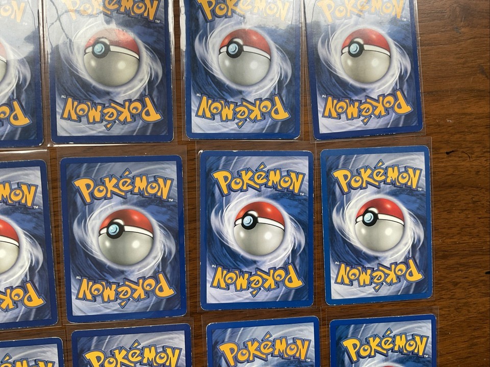 Pokemon TCG 22 WOTC HOLO LOT- LP-HP SWIRL BASE SET GRAILS- 1ST ED, BASE ...