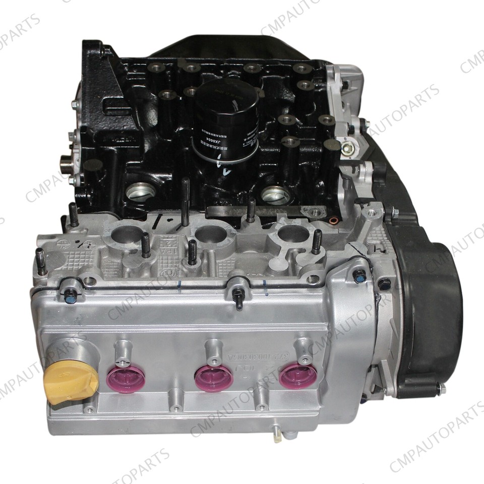 NEW SQR372 800CC Gasoline Long Block Engine Assembly for Chery QQ ...