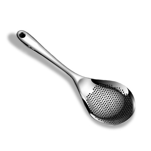 Skimmer Slotted Spoon with Anti Scald Handle Frying Fries Skimmer Deep ...