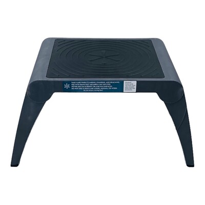 Task*It Folding Step Stool 1-Step 250 lb Capacity High Density Plastic ...