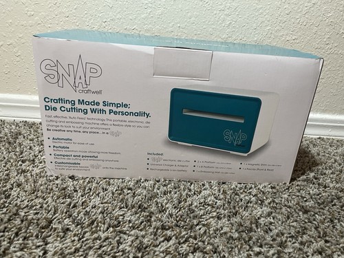 NIB Snap Embossing Die Cutting Machine | eBay