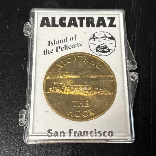 ALCATRAZ SAN FRANCISCO CA PRISON MEDAL COIN TOKEN MINT & SHIPS FREE ...