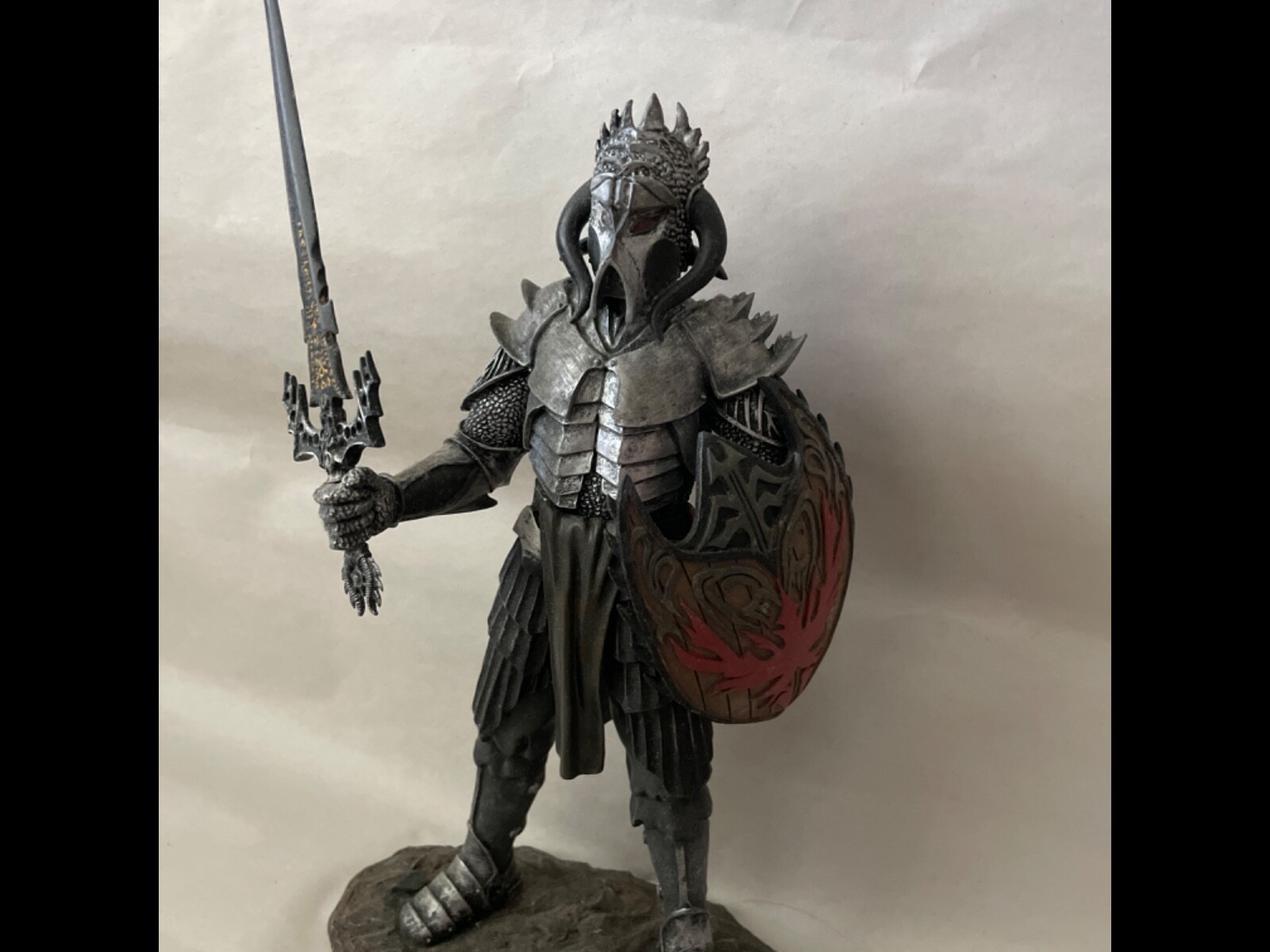 Kit Rae Fantasy Art Sculpture VARDOR Weilds Valermos Cold Cast LE 2500 ...