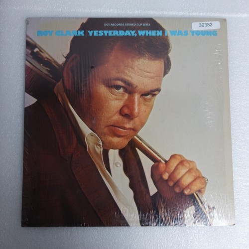 Roy Clark Yesterday When I Was Young w/ Shrink LP Vinyl Record Album | eBay