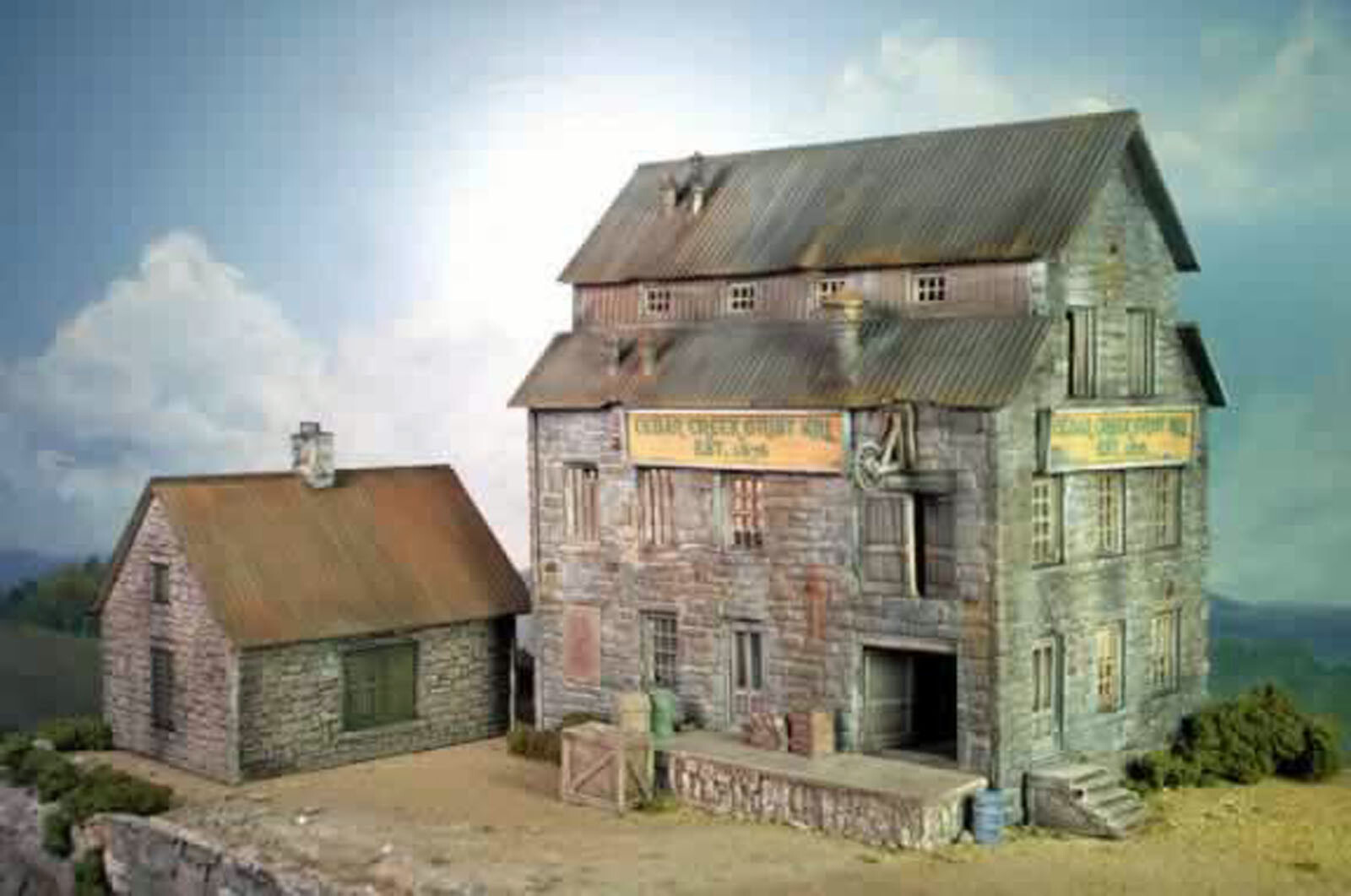 FREEMAN MANUFACTURING CO HO HOn3 Model Railroad Structure Unptd Kit ...