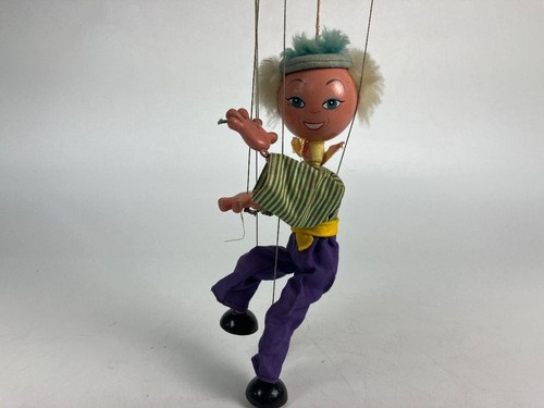 Pelham Wooden Mario Vintage Marionette Puppet Made in England Wooden ...