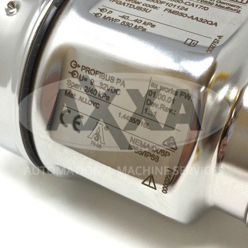 Hydrostatic Transmitter Deltapilot M FMB50-CA17/0 Endress + Hauser ...