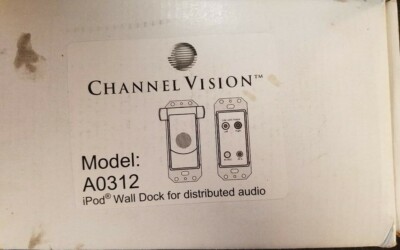 Channel Vision A0312 iPod Wall Dock for Distributed Audio | eBay