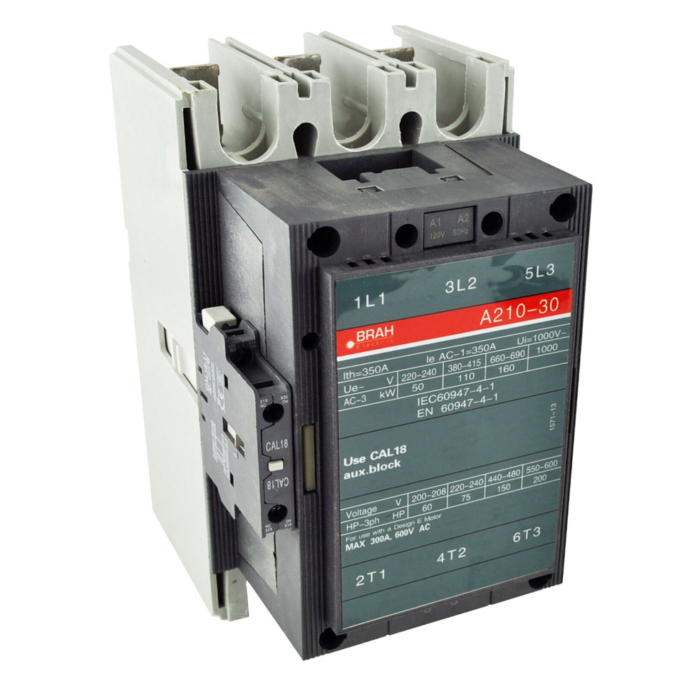 A210-30-11-83 Replacement 192A 600V 3P A-Line Contactor with 48VAC Coil ...