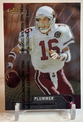 Jake Plummer 1999 Topps Finest Football Card #75 Arizona Cardinals W ...
