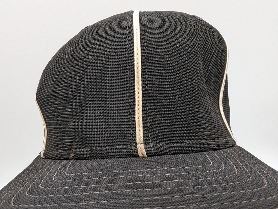 Vintage NFL Referee Hat Mens Size 6 7/8 Black New Era Pro Model Made In ...