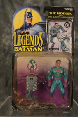 Kenner 1995 DC Legends of Batman The Riddler (Broken Seal) NRFB W/ FREE ...