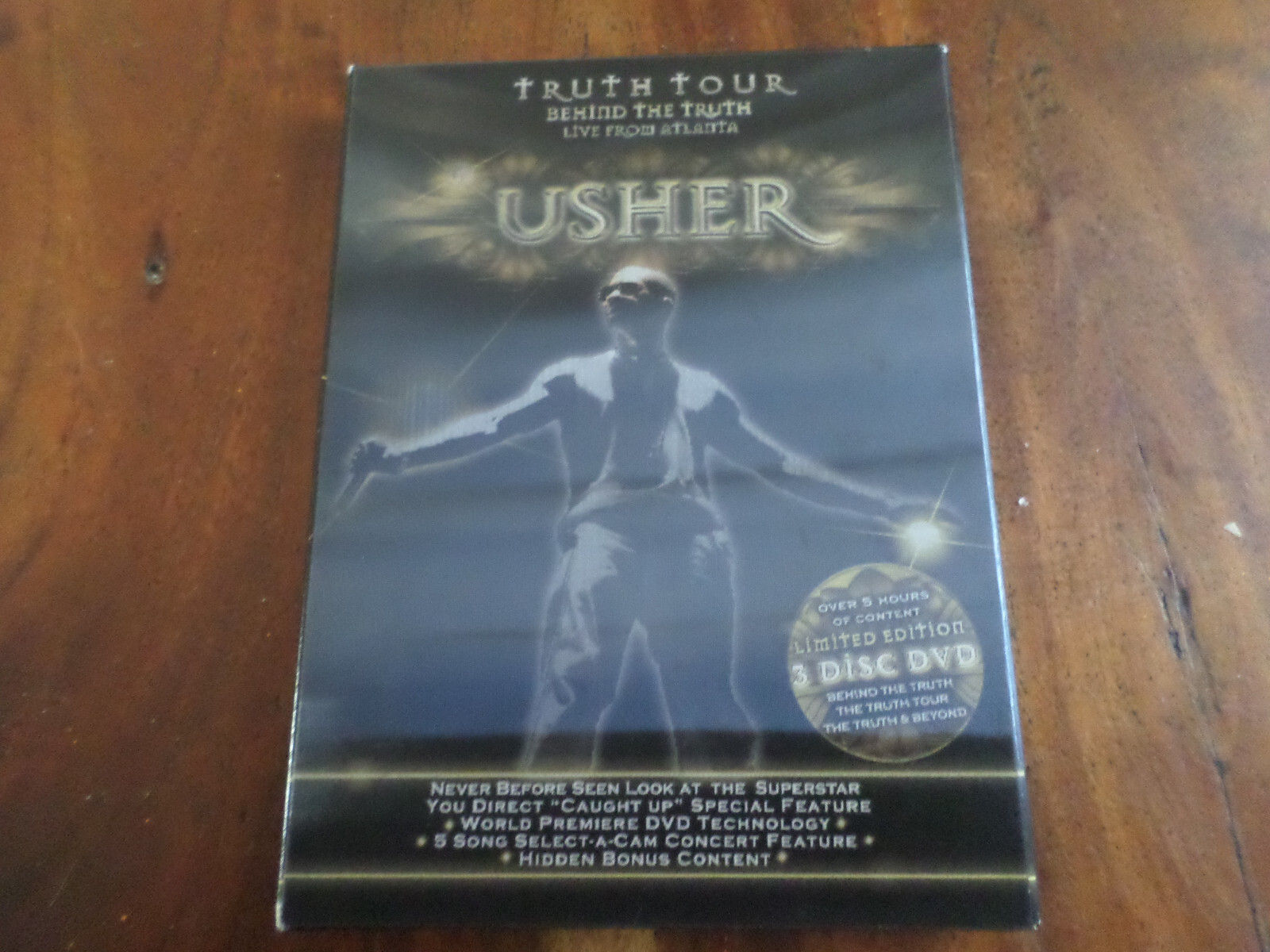 Usher Behind The Truth Tour Live In Atlanta 3-DVD Limited Edition 2005 ...