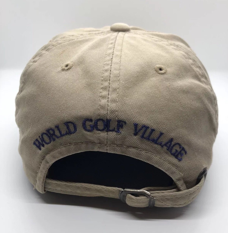World Golf Hall Of Fame Cap Hat World Golf Village Adjustable Adult 100 ...