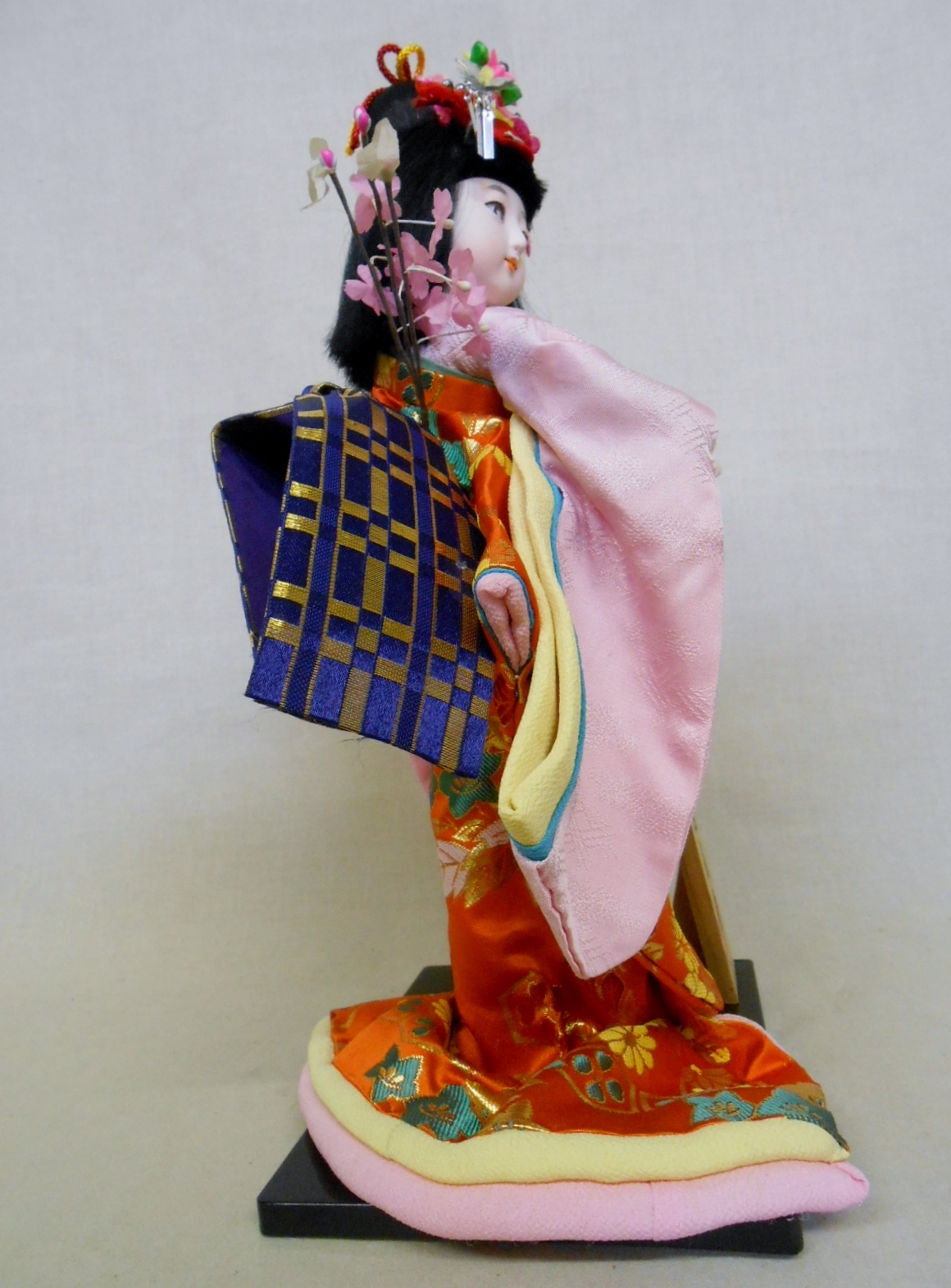 Japanese Vintage Kimono Cloth Doll 37cm / KABUKI 歌舞伎 DOJYOJI | eBay