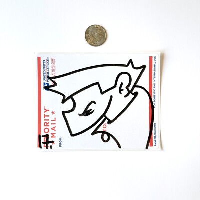 Vintage Handmade Jaber One Sticker - The White Ninja Revok MSK Twist ...