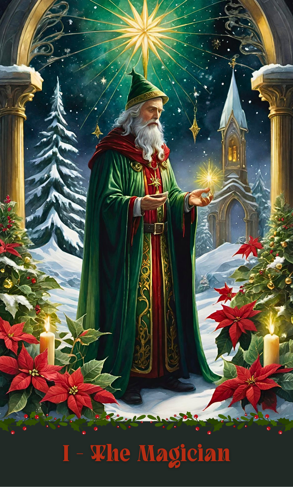 Christmas Fantasy World Tarot Deck – 78-Card Holiday Tarot Set | eBay
