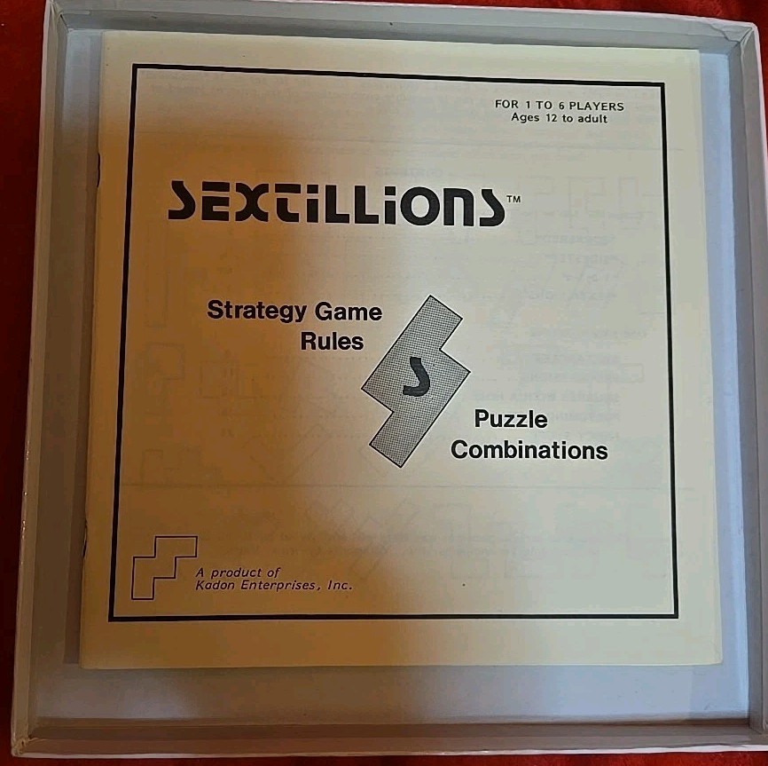 Sextillion - Kadon Enterprises | eBay