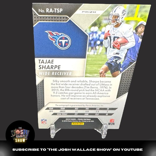 2016 Prizm Tajae Sharpe AUTO Autograph ROOKIE RC | eBay