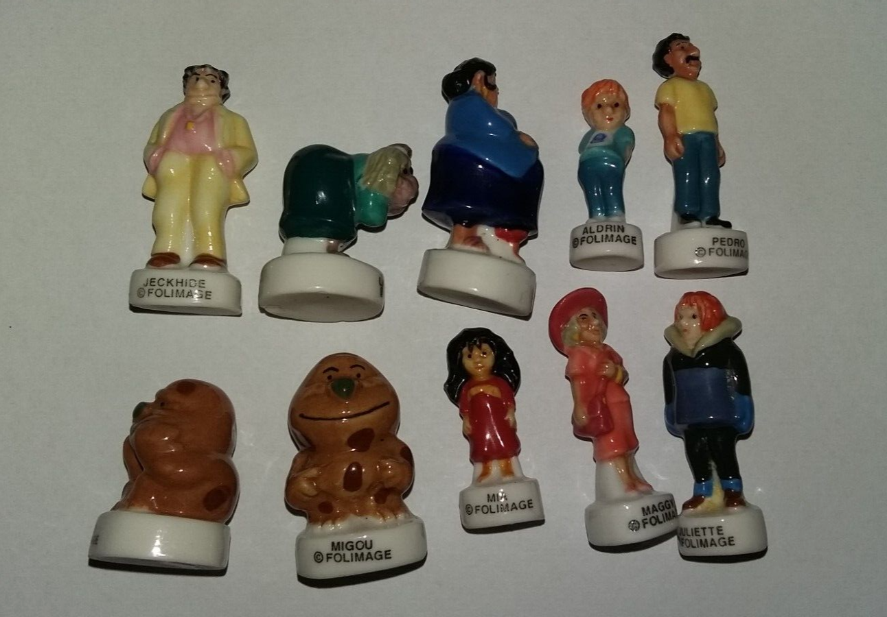 Série complète fèves Le Mia et le Migou film d'aventure Folimage | eBay