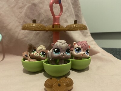 Littlest Pet Shop Squirrel Triplets | eBay Australia