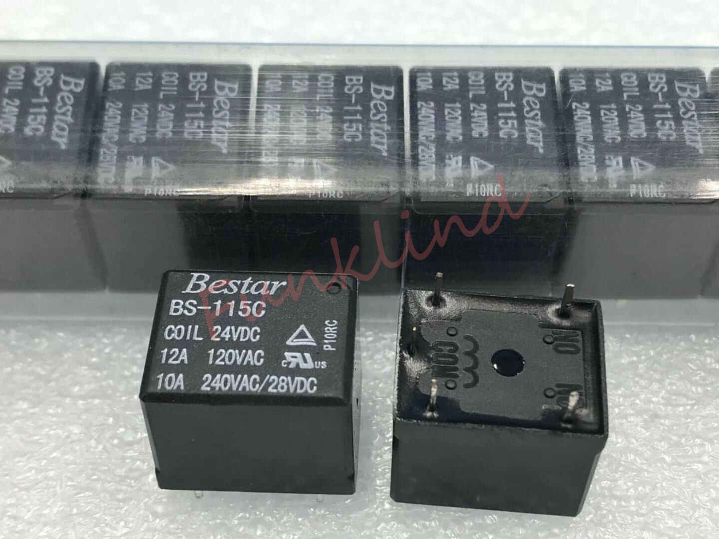 BS-115C 24VDC Reed Relay 24V 12A 5 Pins x 20PCS NEW | eBay