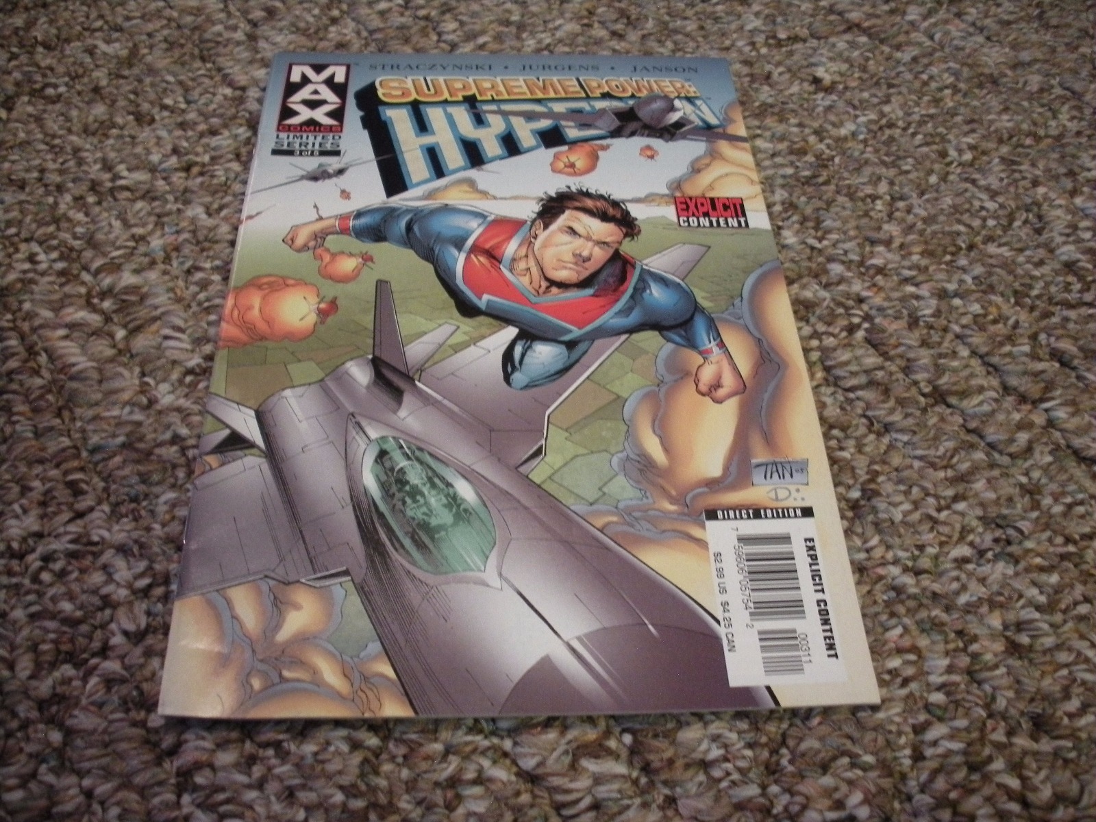 SUPREME POWER: HYPERION # 3, (Jan 2006) MARVEL COMIC MAX VF | eBay