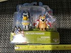 Bluey Action Heroes 2 Pack Karate Bluey Jet Pack BIngo NEW | eBay