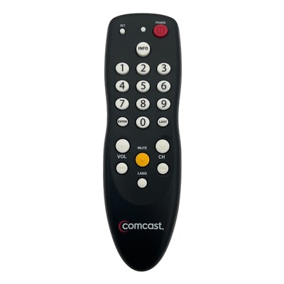 Xfinity Comcast Cable DTA Remote Control For Receivers & SetTop Boxes W ...