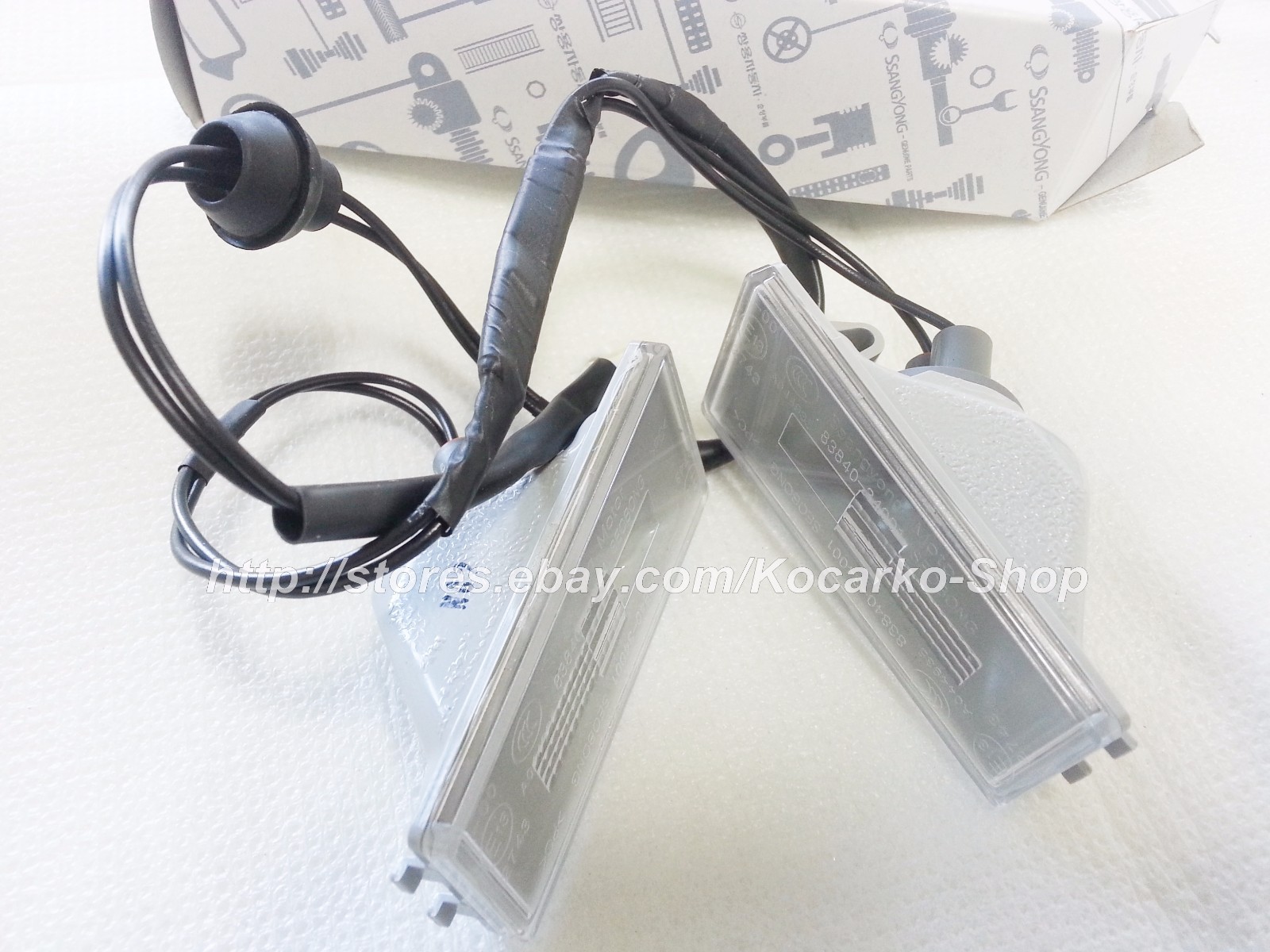 🤩OEM Licence Plate Lamp ASSY Ssangyong Korando C New Actyon 2011 ...