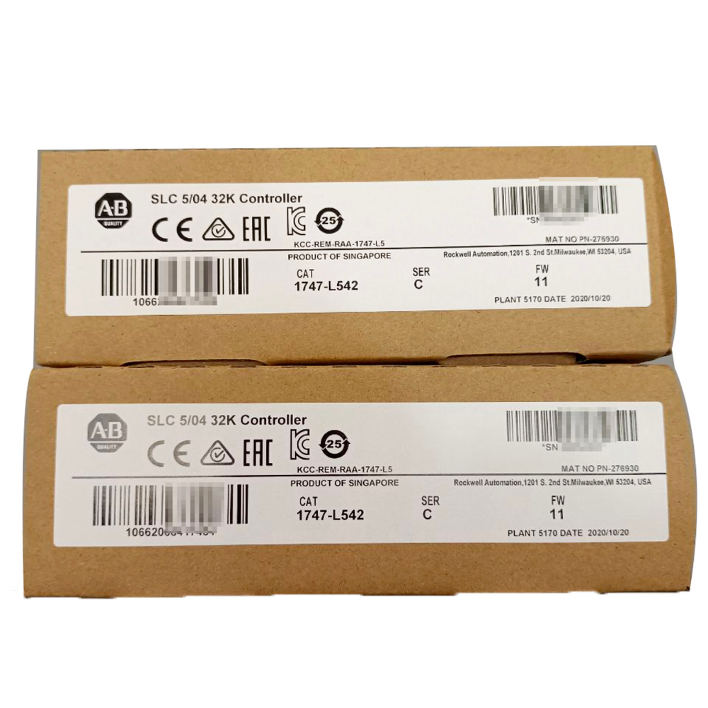 Allen Bradley 1747-L542 SER C SLC 500 5/04 CPU PROCESSOR UNIT AB ...