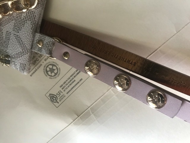 Michael Kors MK Signature Logo Belt Wallet Fanny Pack Waist Bag 554131C ...