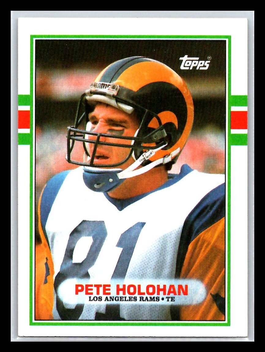 1989 Topps #124 Pete Holohan | eBay