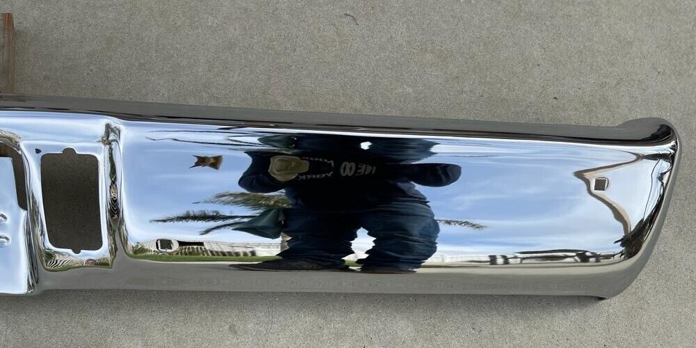 1966-1967 S Dodge Coronet Wagon Triple Plated Chrome Rear Back Bumper ...