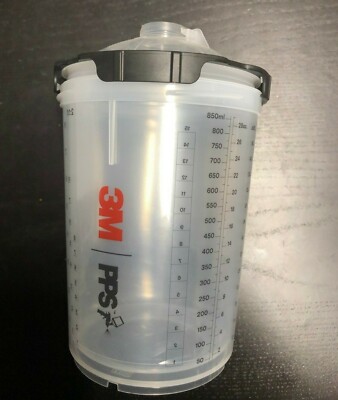 3M PPS 2.0 Starter Kit Large Size Hard Cup plus 8 Lids and Liners | eBay