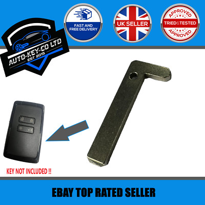 43MM VA2 KEY BLADE FOR RENAULT REMOTE SMART KEY CARD KADJAR CAPTUR ...